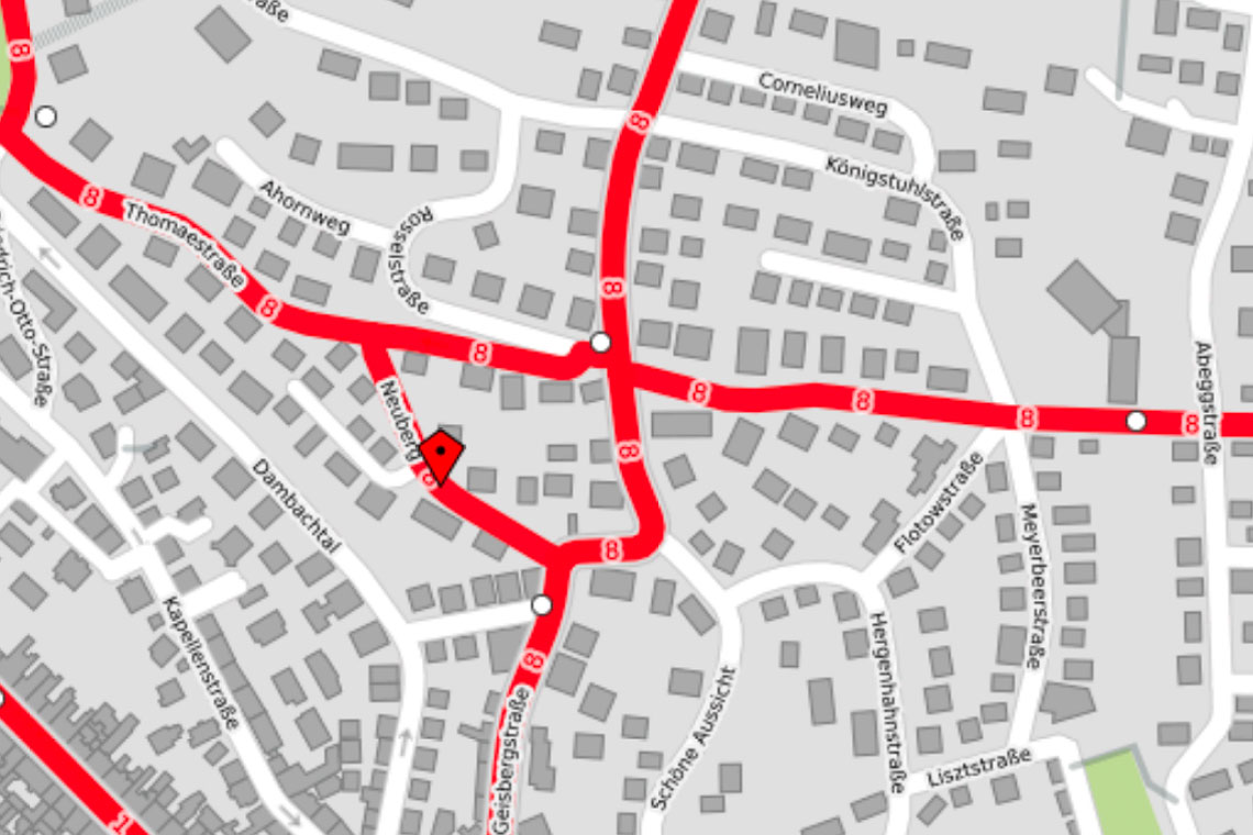 Busumleitung: Wegen Kanalarbeiten ist die Straße Neuberg gesperrt ...