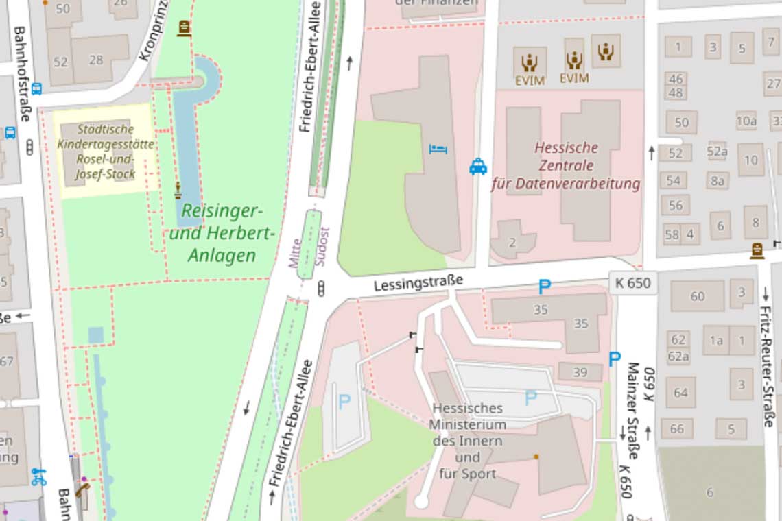 Friedrich-Ebert-Allee: Vollsperrung an der Lessingstraße beginnt am 15 ...