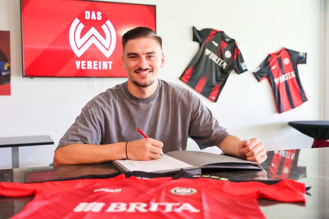SVWW bindet Arthur Lyska vorzeitig - Wiesbaden lebt
