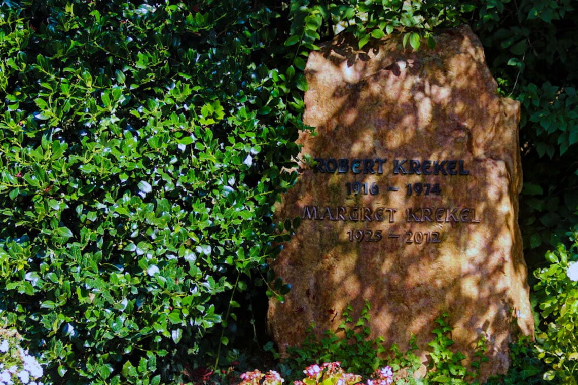 Ehrengrab für Robert Krekel um weitere 50 Jahre verlängert - Wiesbaden lebt