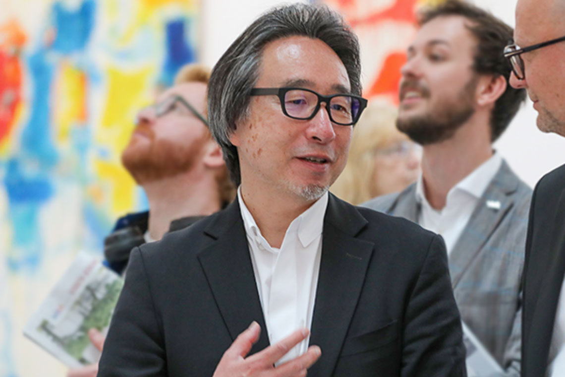 Gary Kamemoto zu Gast im Museum Reinhard Ernst (mre) - Wiesbaden lebt