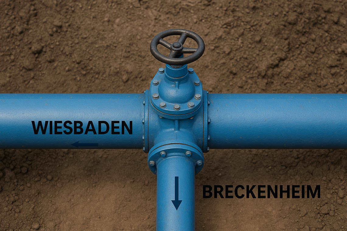 Wasserversorgung in Breckenheim nachts unterbrochen - Wiesbaden lebt